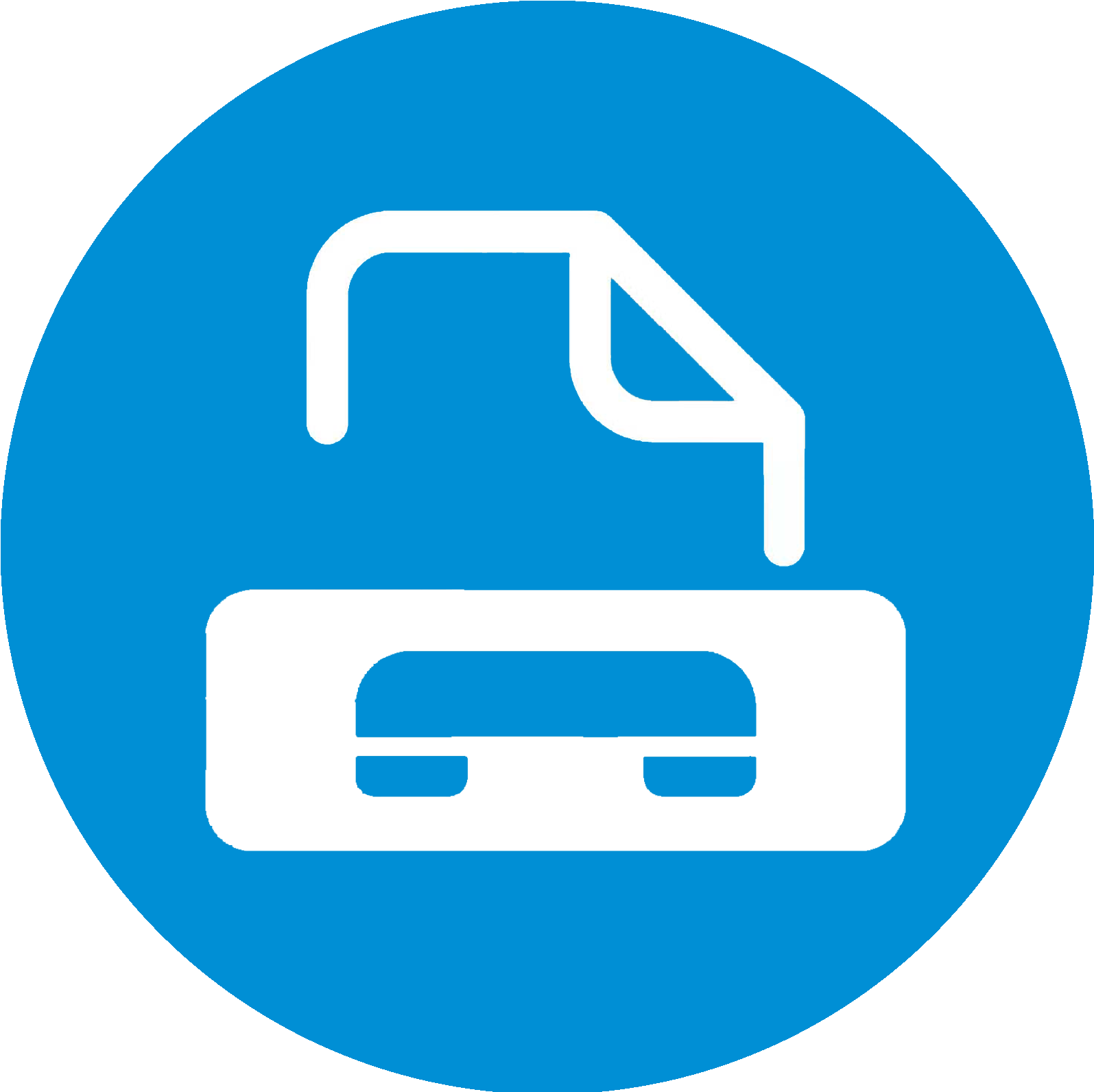 Fax - Blue Fax Icon Png - Free Transparent PNG Download - PNGkey