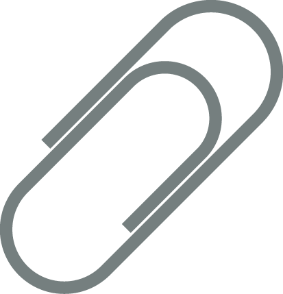 Paperclip Symbolising An Attachment - Paper Clip - Free Transparent PNG ...