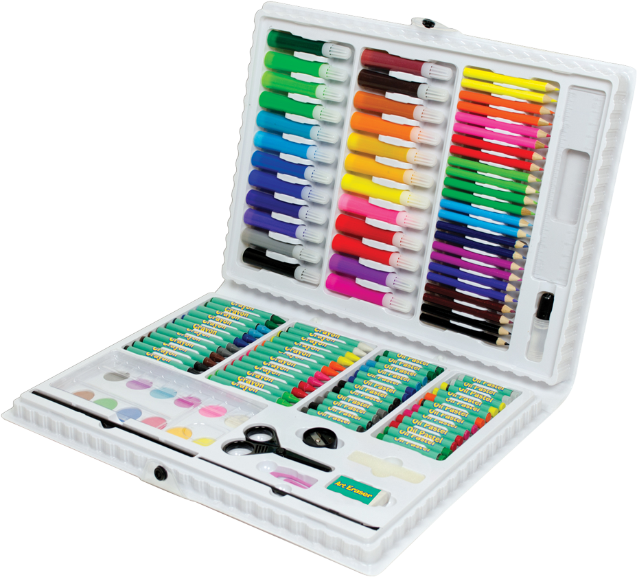 Royal & Langnickel Art Adventure 120 Piece Art Set - Kids Craft Sets ...