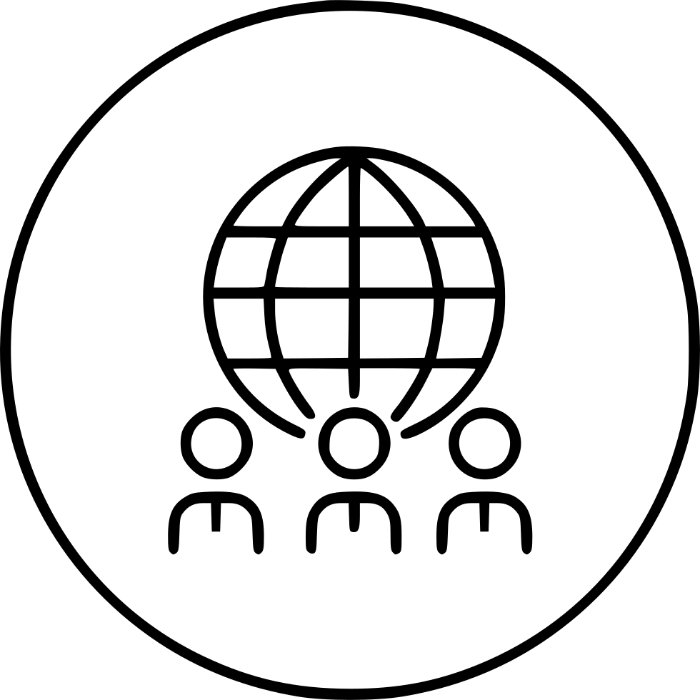 Employee Buisness Work Global Team Conections Comments - Icons World ...