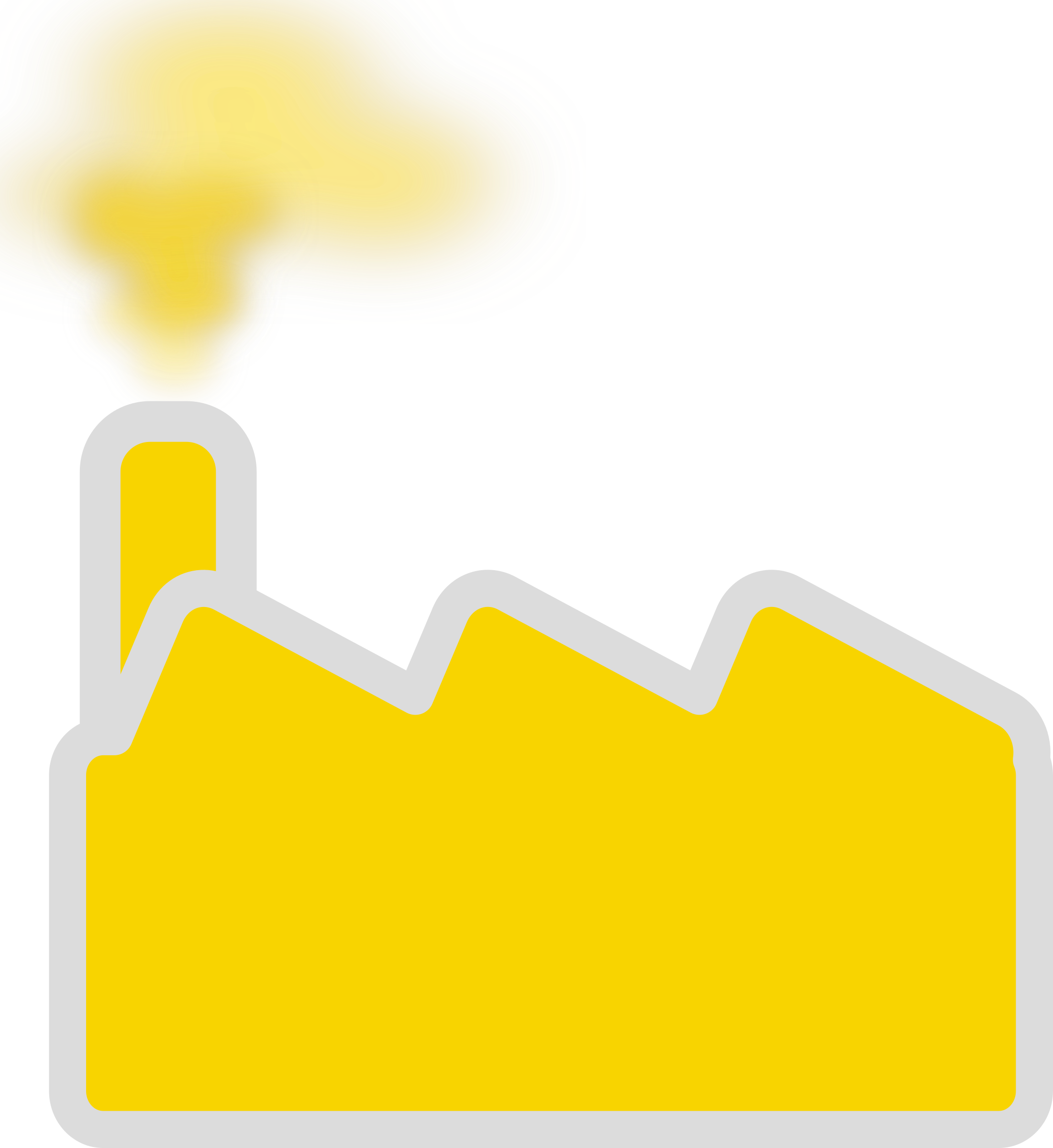 This Free Icons Png Design Of Factory Yellow - Free Transparent PNG ...