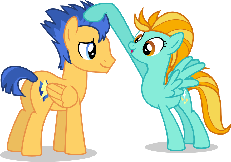 Download Flashdustvec - Mlp Lightning Dust And Flash Sentry PNG Image ...
