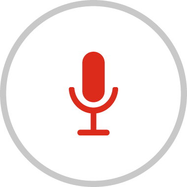 Download Mobile Voice Recording - Voice Record Red Icon PNG Image with ...