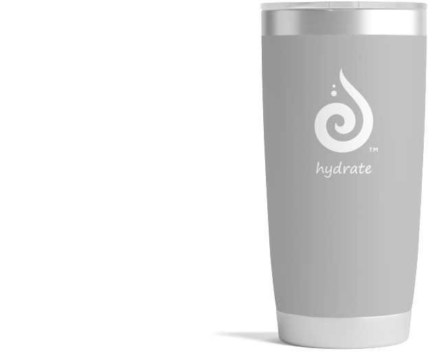 Hydrate 20oz Tumbler - Free Transparent PNG Download - PNGkey