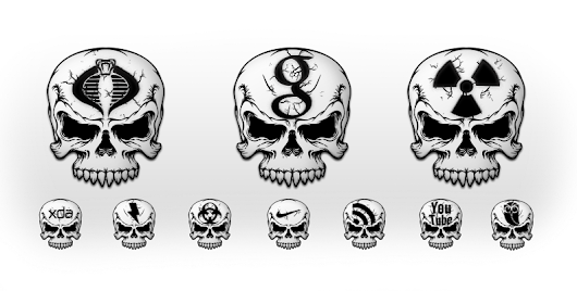 Download Photo - Skull Icons Packs Android PNG Image with No Background ...