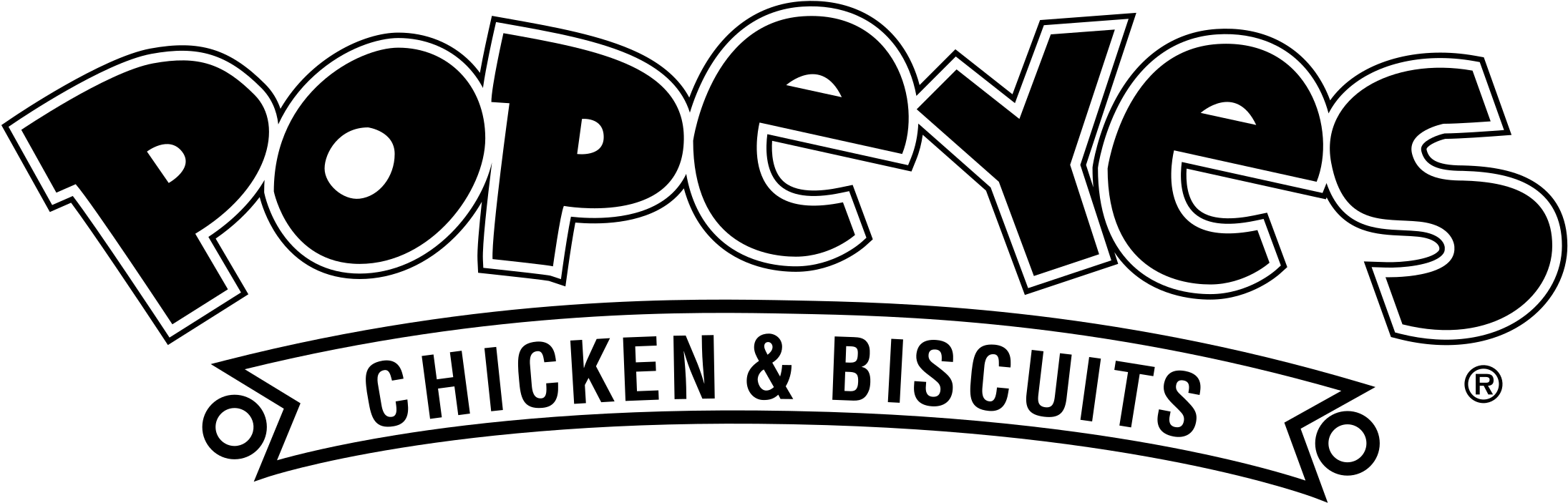 Download Popeyes Logo Png Transparent - Popeyes Logo Black And White ...