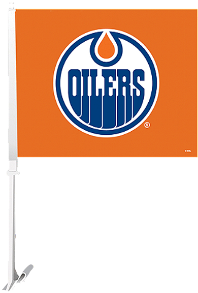 Download Edmonton Oilers Car Flag - Edmonton Oilers PNG Image with No ...
