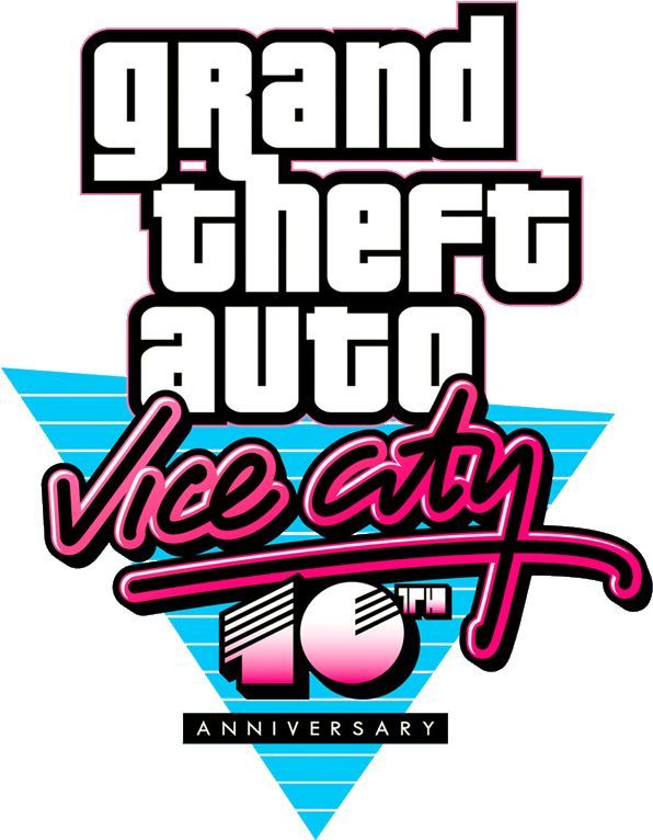 Logo Gta Vc D%c3%a9cimo Aniversario - Grand Theft Auto Vice City 10th ...