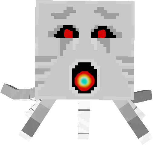 Ghost - Minecraft Ghast Titan - Free Transparent PNG Download - PNGkey