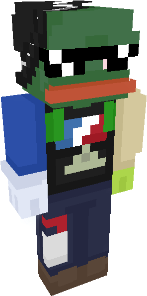 Download Mlg Minecraft Skin Png Royalty Free - Minecraft Skin Mlg Frog ...