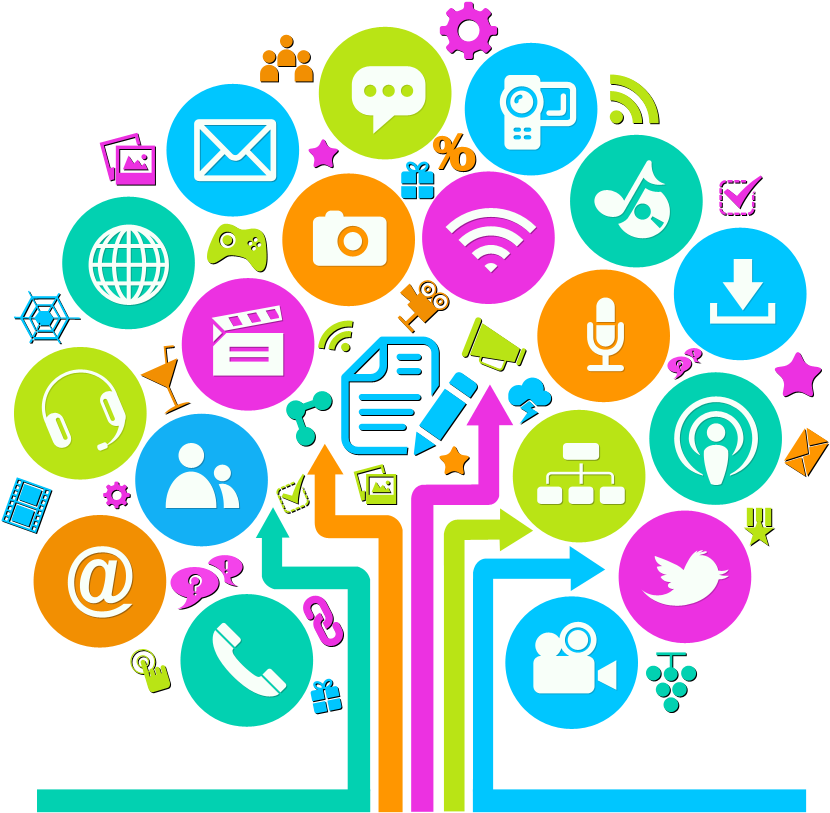 Download 52fb0ca80934384d6a000290 Social Media Tree Icon - Technology ...