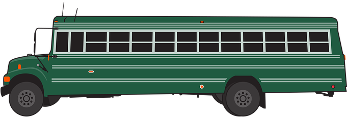 Download Green Bus, Bus, Green, Vehicle, Auto - Bus PNG Image with No ...