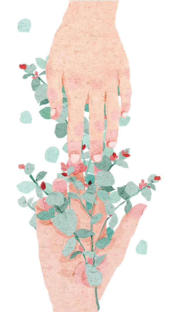 Download Hand Drawn Cartoon Watercolor Handshake Decoration - Happiness ...