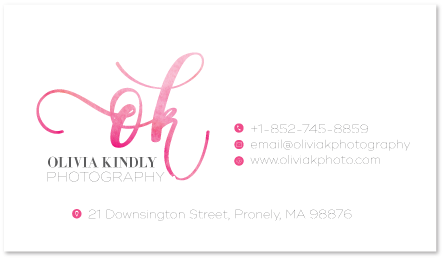 Watercolor Pink Initials - Calligraphy - Free Transparent PNG Download ...