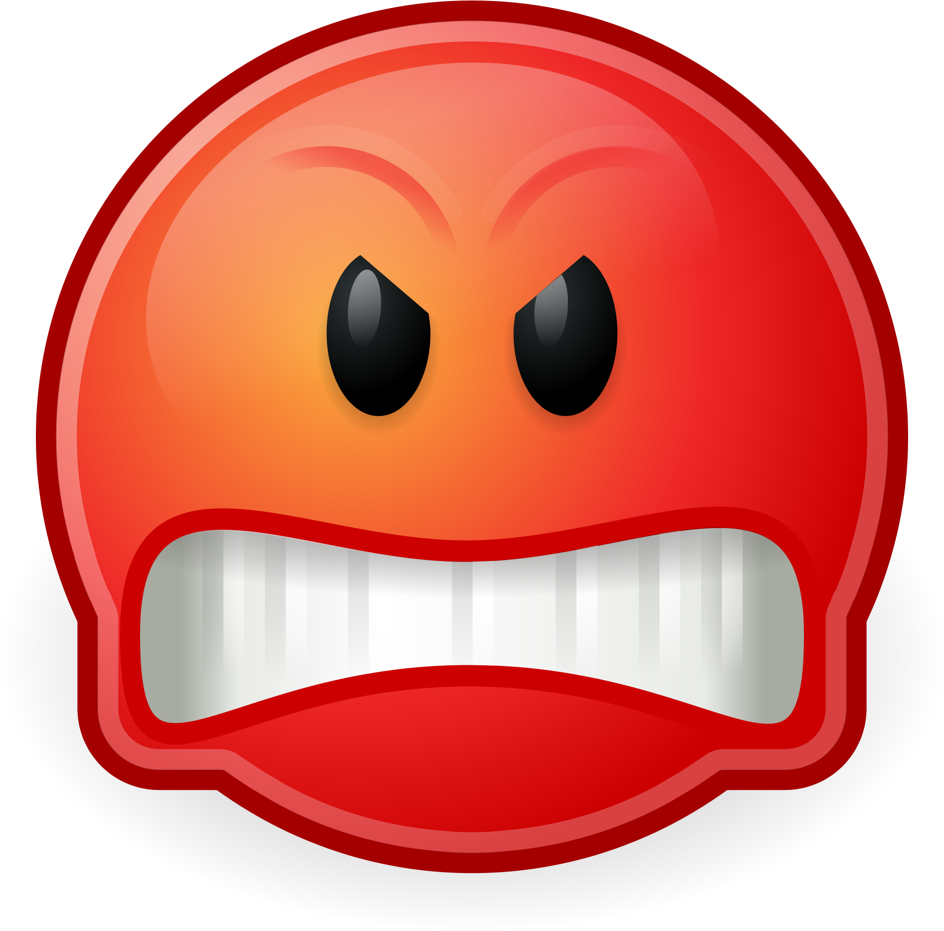 Download Gnome Face Angry - Angry Facial Expression Cartoon PNG Image ...