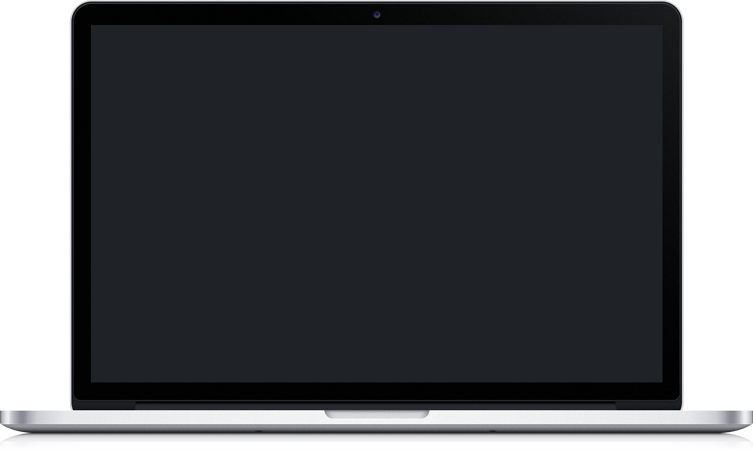 Download Macbook-blank - Macbook Pro Front Png PNG Image with No ...