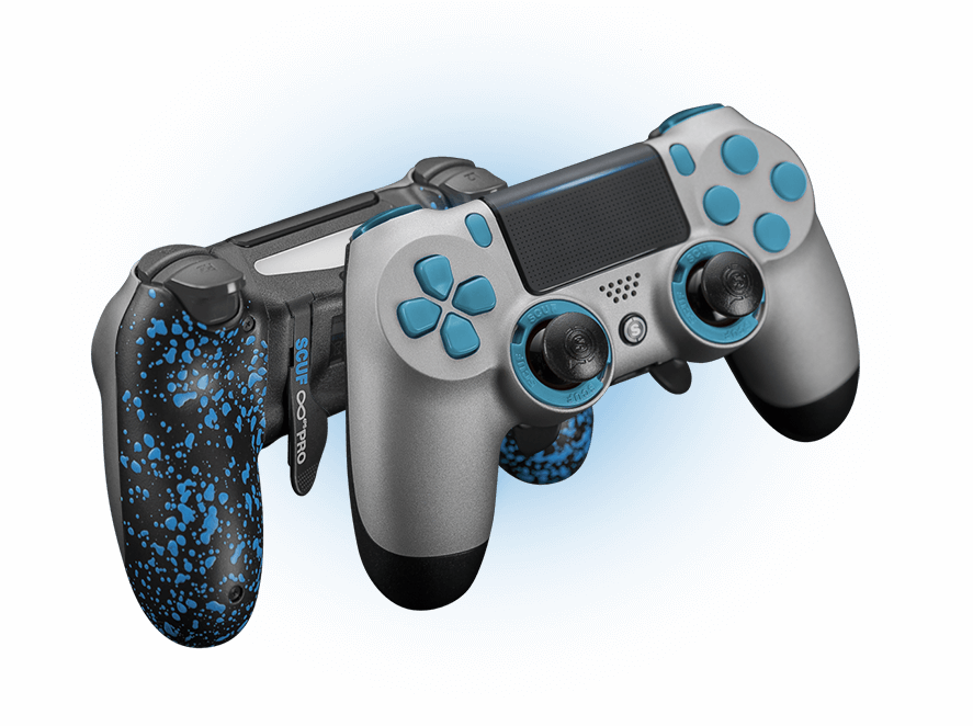 Custom Ps4 Gaming Controller - Scuf Infinity 4ps Pro - Free Transparent ...