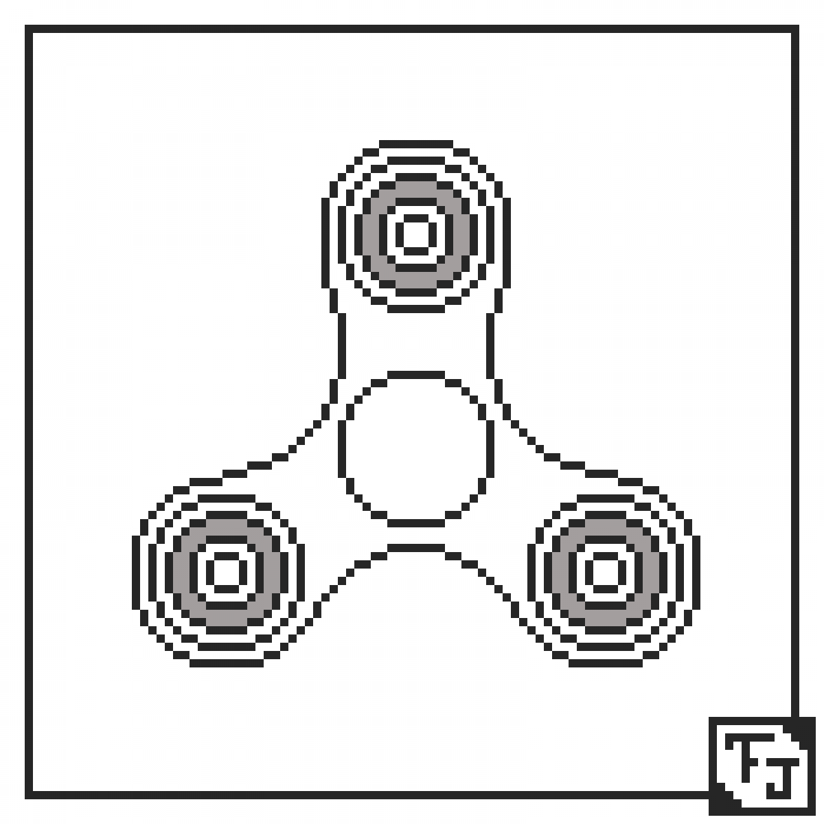 Download Fidget Spinner Contest Template - Fidget Spinner Pixel Art PNG ...