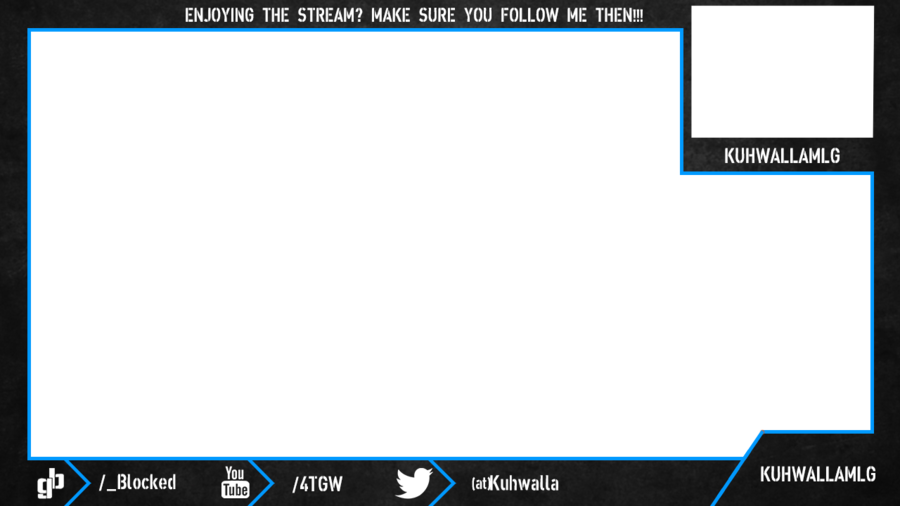Webcam Overlay Twitch - Twitch Overlay With Webcam - Free Transparent ...