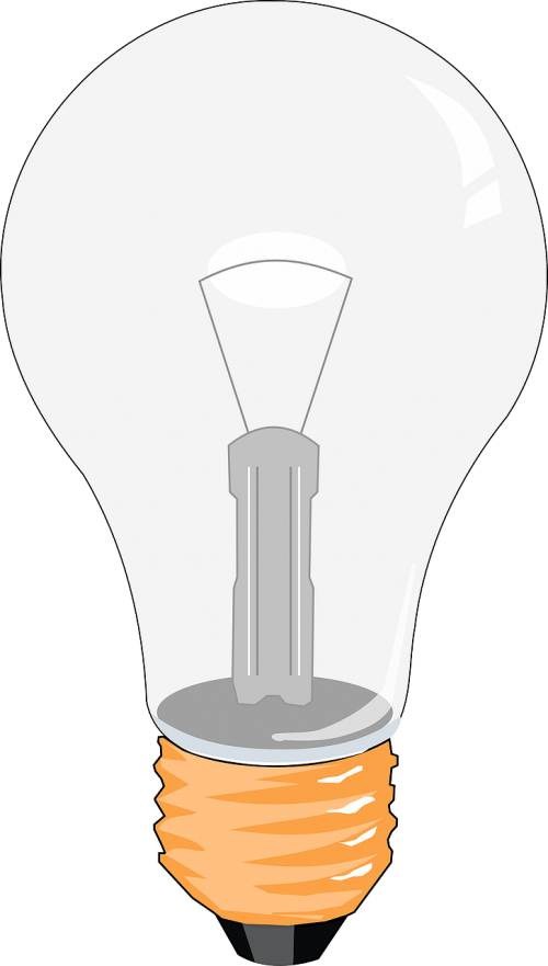 Download Bulb Clipart Moving Light - Incandescent Light Bulb PNG Image ...