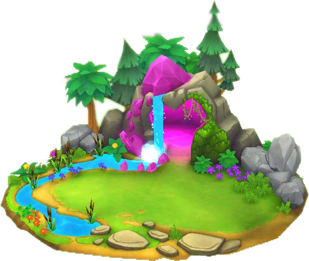 Download Breeding-cave - Dragonvale World Breeding Cave PNG Image with ...