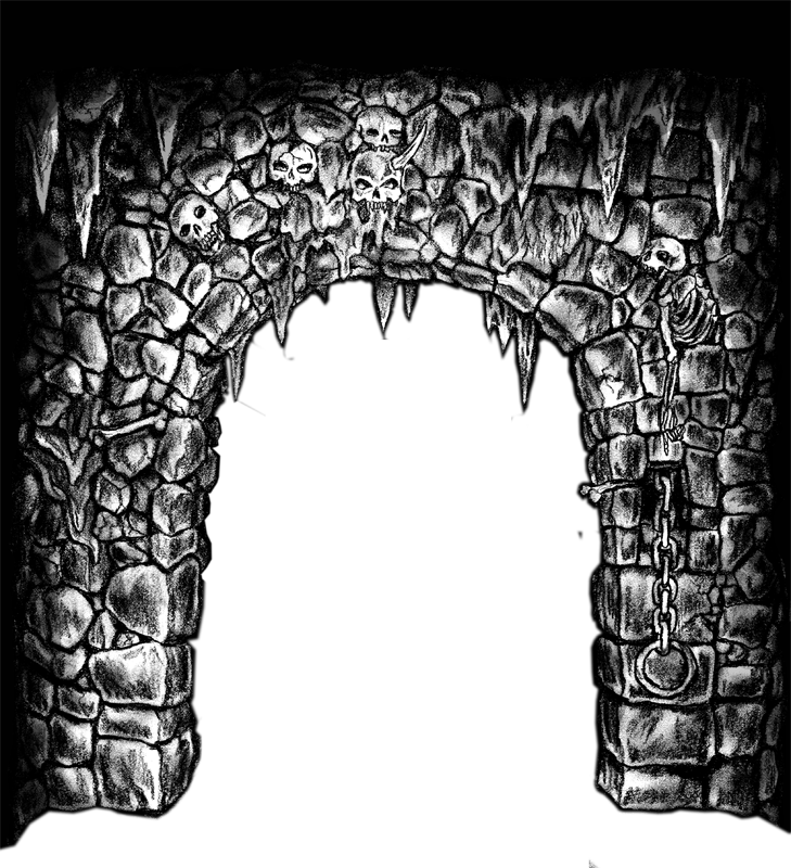 Download Tap The Skulls For Prev/next - Evil Gate PNG Image with No ...