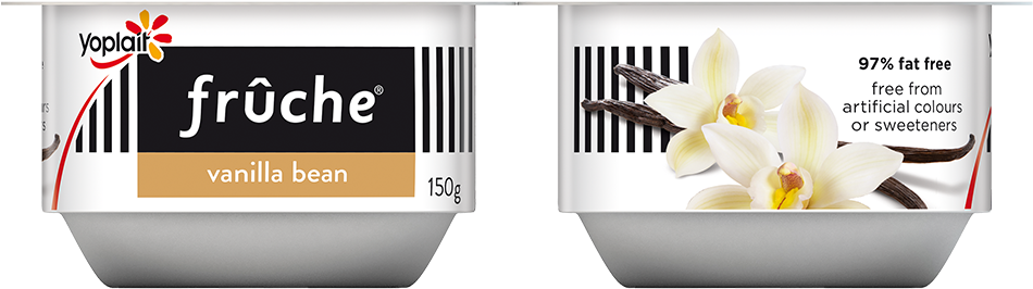 Download Fruche Vanilla Bean - Fruche Yogurt PNG Image with No ...