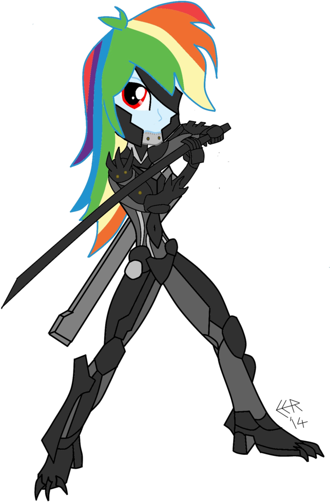 Cyborg Clipart Raiden - Metal Gear Rising: Revengeance - Free ...