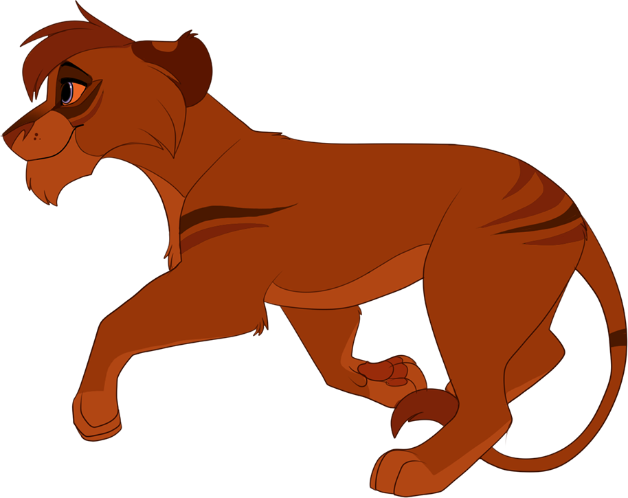 Download Lioness Adopt - Cartoon PNG Image with No Background - PNGkey.com