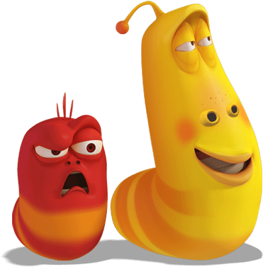 Download Larva Angry Red Png - Larva Png PNG Image with No Background ...