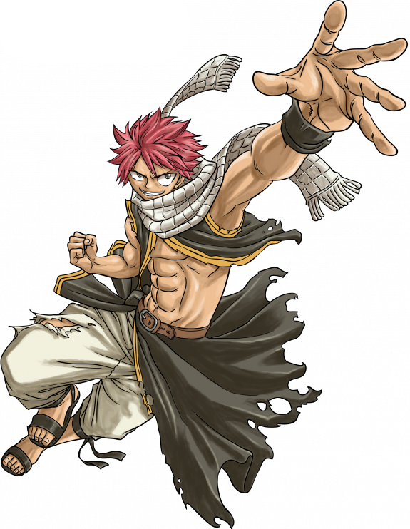 Download Graphic Black And White Natsu Transparent Fighting - Natsu ...