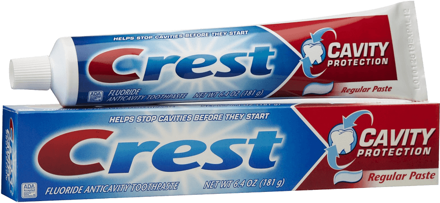 Download Crest Toothpaste Png - Crest Cavity Protection Cool Mint ...