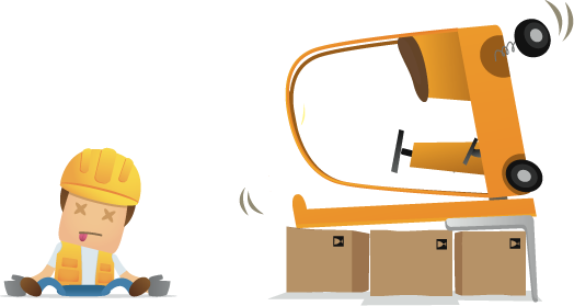 Download Details Of Forklift Truck And Accident At Work - Forklift PNG ...