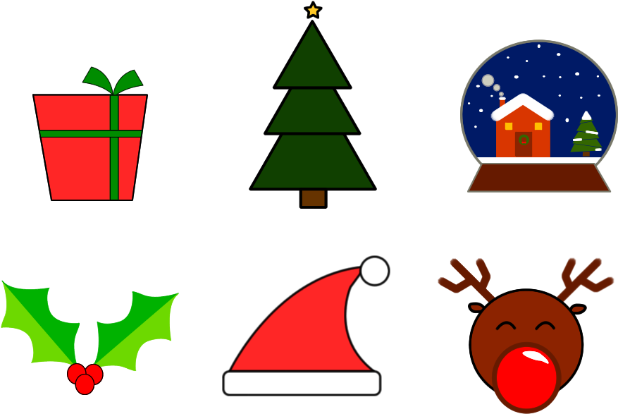 Download Free Christmas Icon Pack Psd - Christmas Symbols Psd Free PNG ...