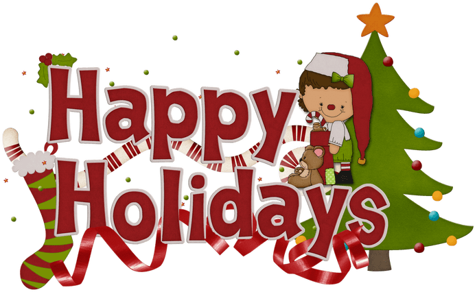Download Holidays Clipart Happy Holiday - Happy Holidays Png ...