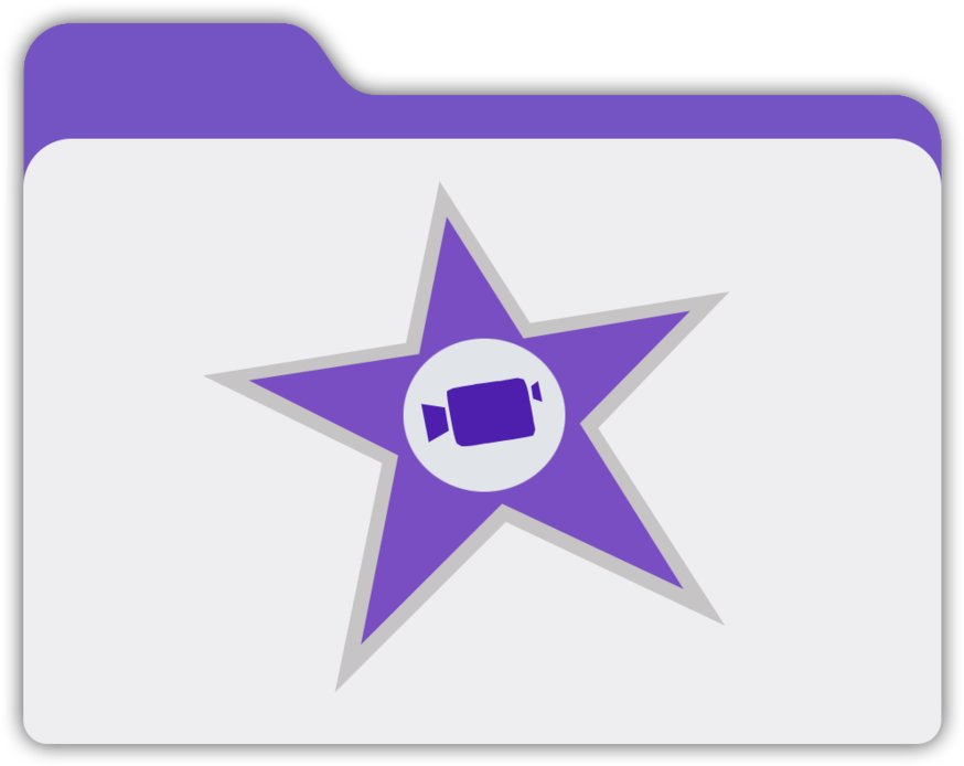 Imovie Icon Folder - Imovie Folder Icon Mac - Free Transparent PNG ...