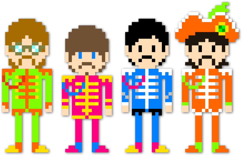 Download Sgt Pixel By Dillonquador-d7a33np - Beatles Minecraft Pixel ...