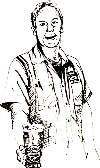 Download An Illustration Of The Stone Arch Brewmaster Steve - Sketch ...