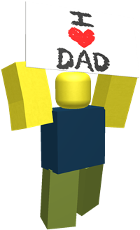 Noob Assist Fantastic Father - Avatar - Free Transparent PNG Download ...
