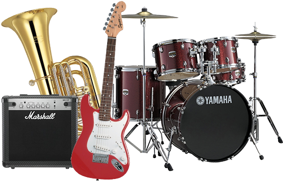 Download Band Instruments Png - Yamaha Drum Kit PNG Image with No ...