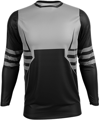 Custom Jersey Design Transition - White Black Jersey Design - Free ...