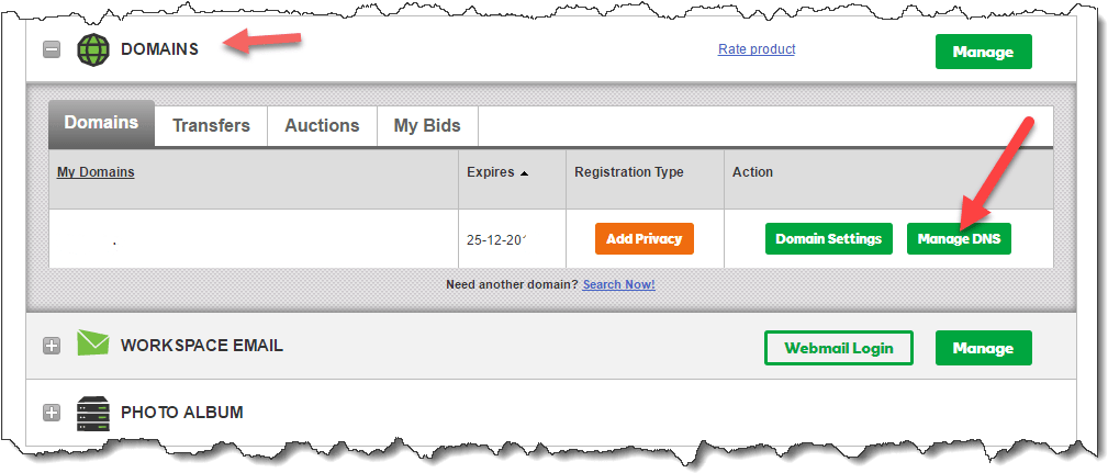 Download Point Godaddy Domain Bluehost - Godaddy Addon Domains PNG ...
