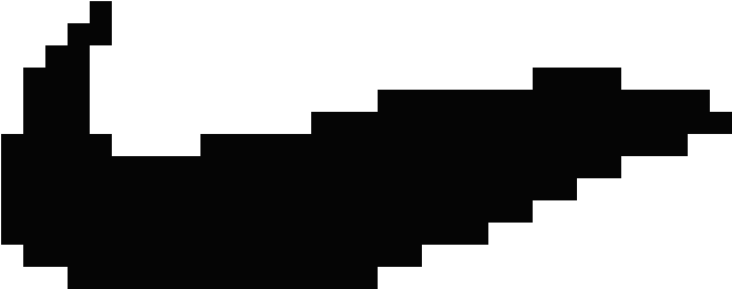 Download Nike Sign - Logo Nike Pixel Art PNG Image with No Background ...