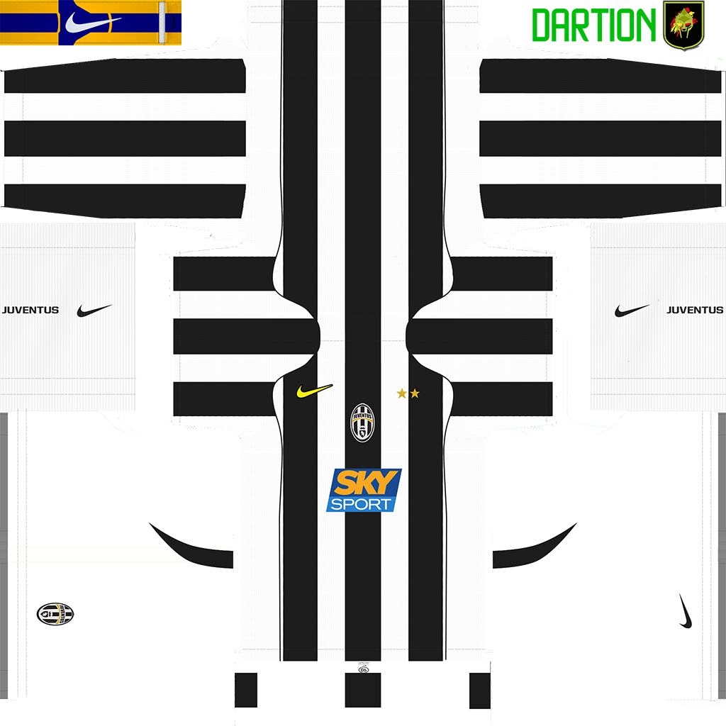 Kit Pack - Pes 2018 Juventus Kit - Free Transparent PNG Download - PNGkey