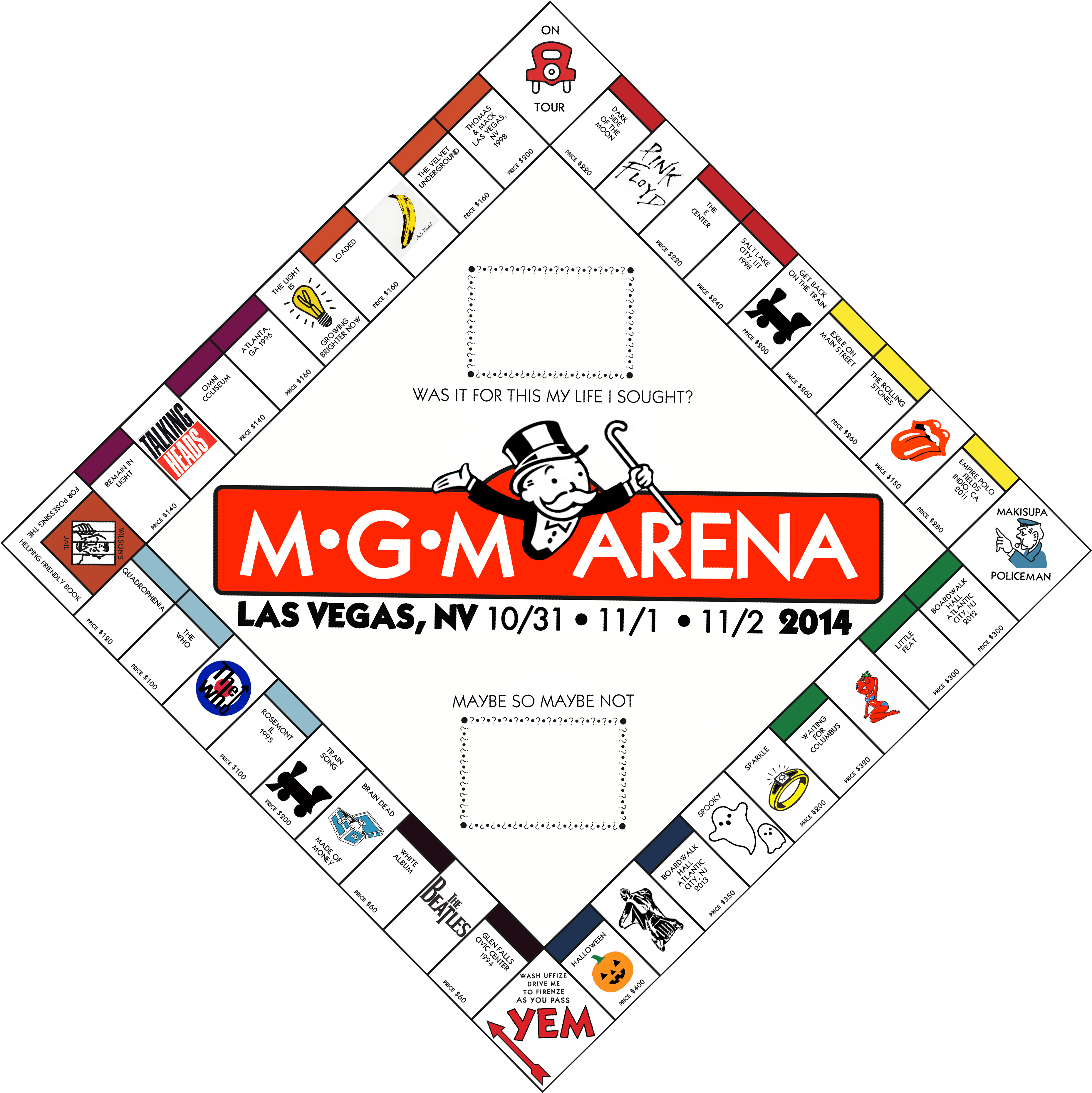 Download Front Monopoly Fred Vegas Back Layer - Monopoly Board PNG ...