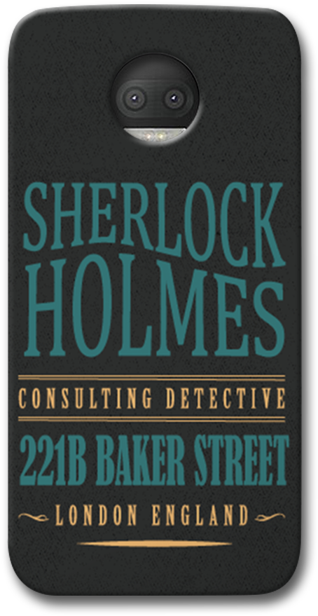 Download Sherlock Holmes Quote Moto G5s Plus Case - Mobile Phone Case ...