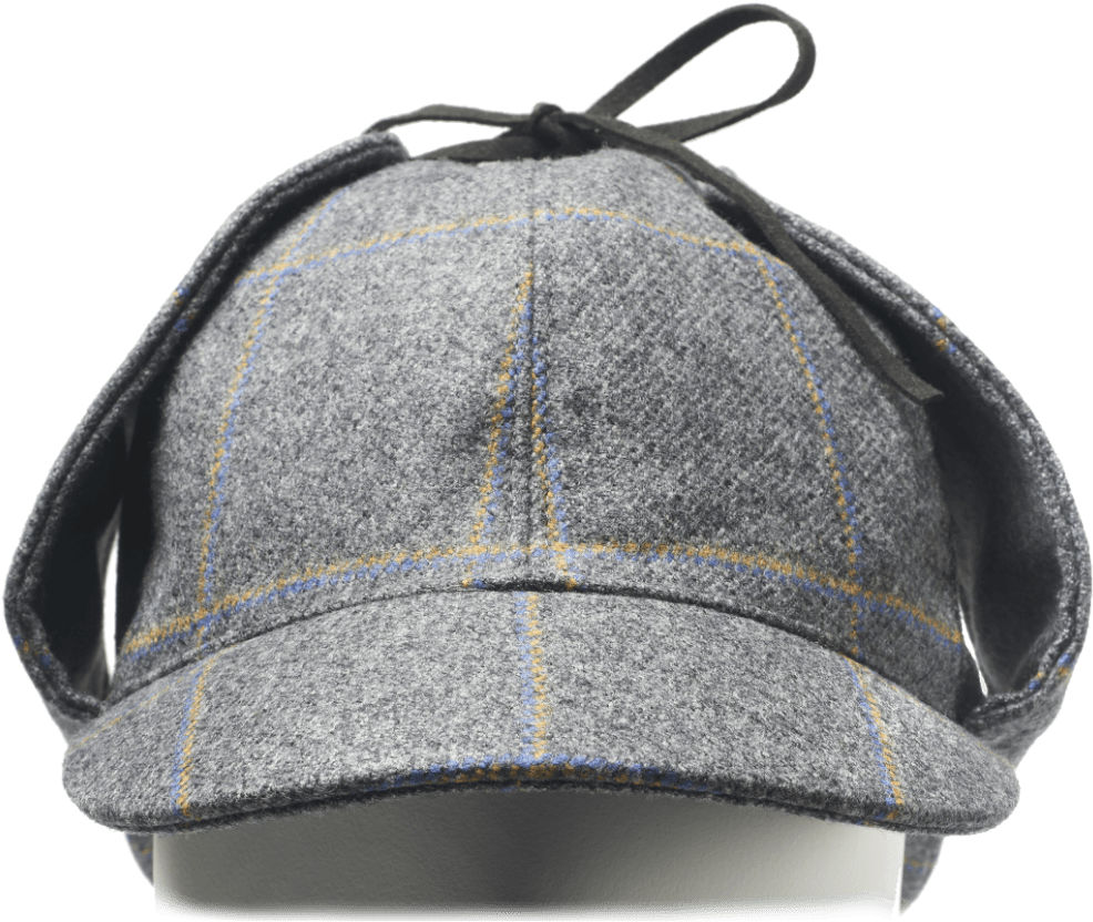 Sherlock Holmes Hat Png - Deer Stalker Hat Png - Free Transparent PNG ...