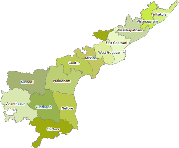 Ap-map - Linguistic State In India - Free Transparent PNG Download - PNGkey