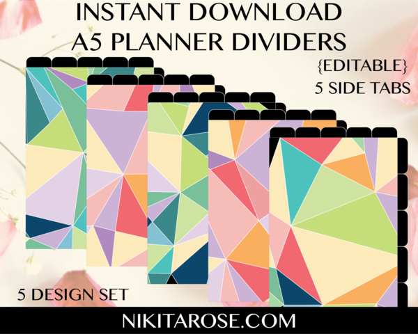 A5 Dividers - Geometry - Free Transparent PNG Download - PNGkey