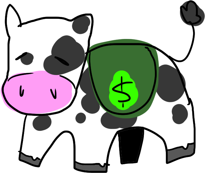 Cash Cow Png - Free Transparent PNG Download - PNGkey